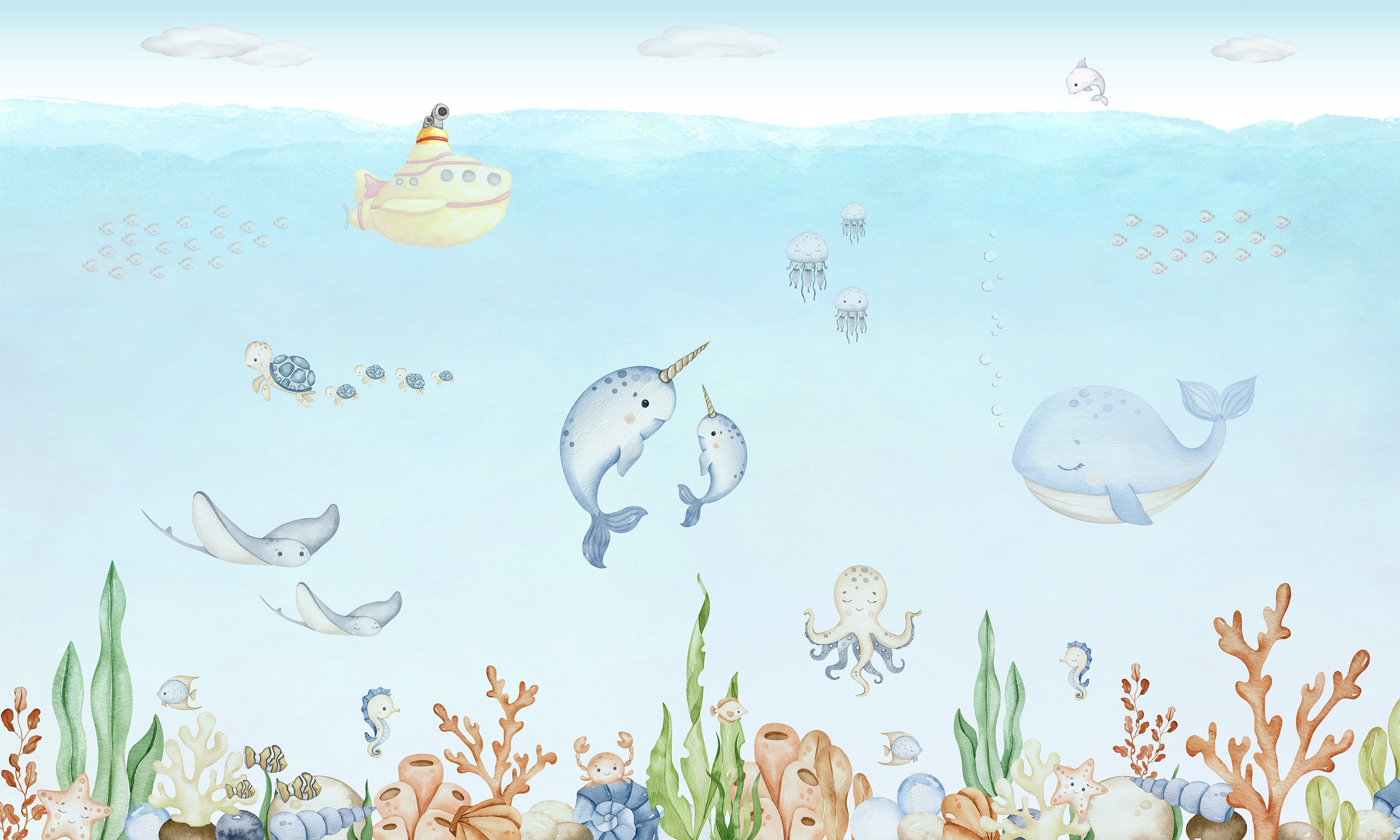 Oliver Robins / Ocean Joy W13348 | 輸入壁紙専門店 WALPA – WALPA.jp