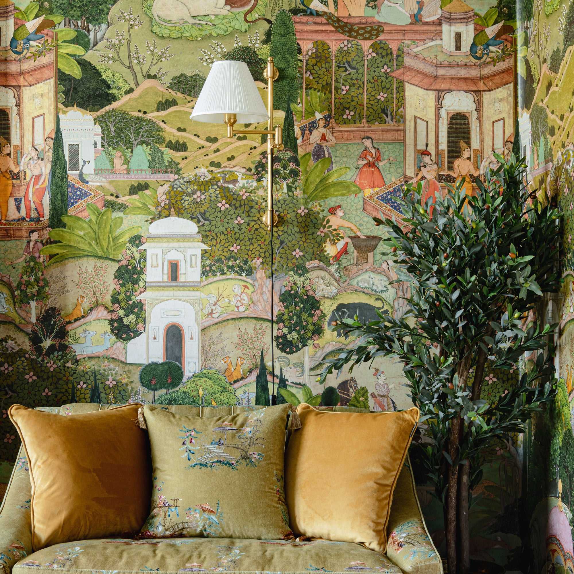 MINDTHEGAP / THE WALLPAPER COMPENDIUM 2 / GARDENS OF JAIPUR WP20645 ...