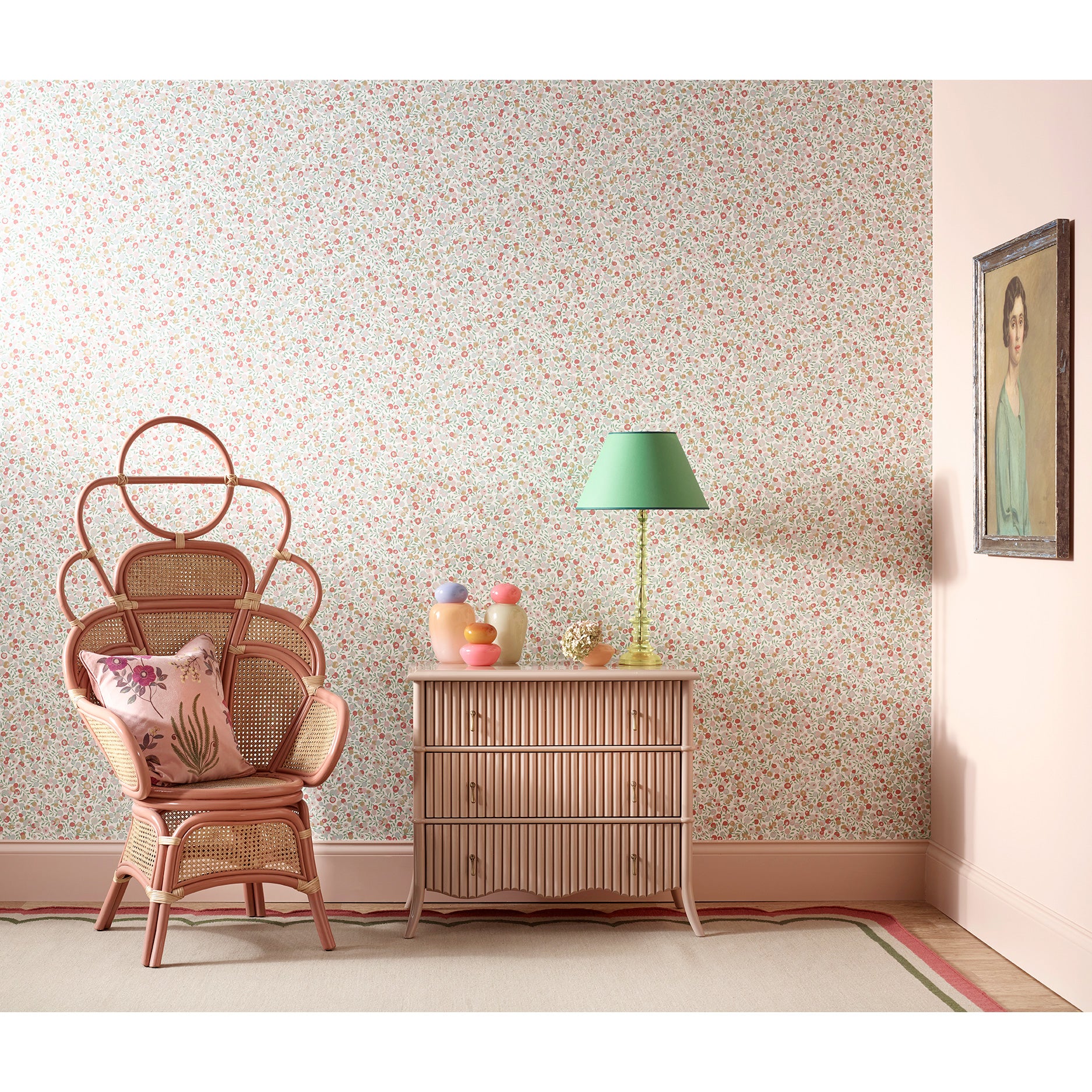 LIBERTY / WILTSHIRE BLOSSOM / LICHEN 07231001H | 輸入壁紙 LIBERTY / WILTSHIRE BLOSSOM / LICHEN 07231001H | 輸入壁紙