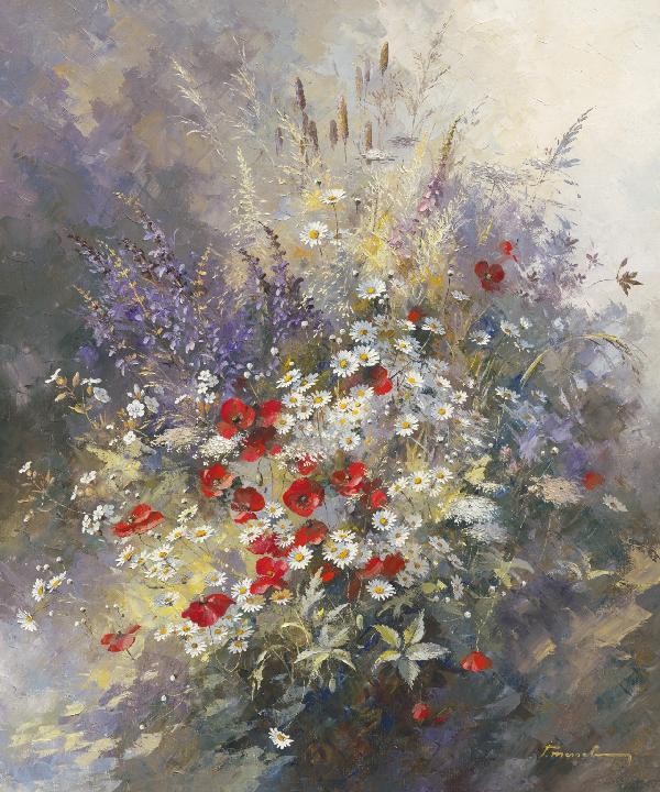 PHOTOWALL / Paul Messely - Coquelicots (e22176) | 輸入壁紙専門店 WALPA – WALPA.jp