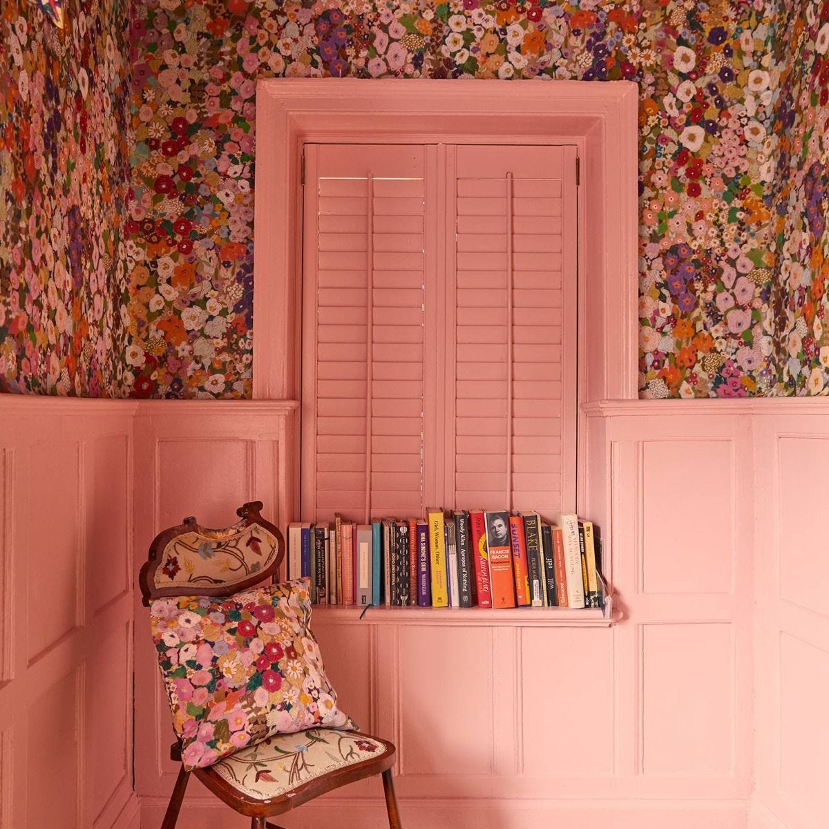 House of Hackney / HOLLYHOCKS / Spring【4パネル1セット House of Hackney / HOLLYHOCKS / Spring【4パネル1セット