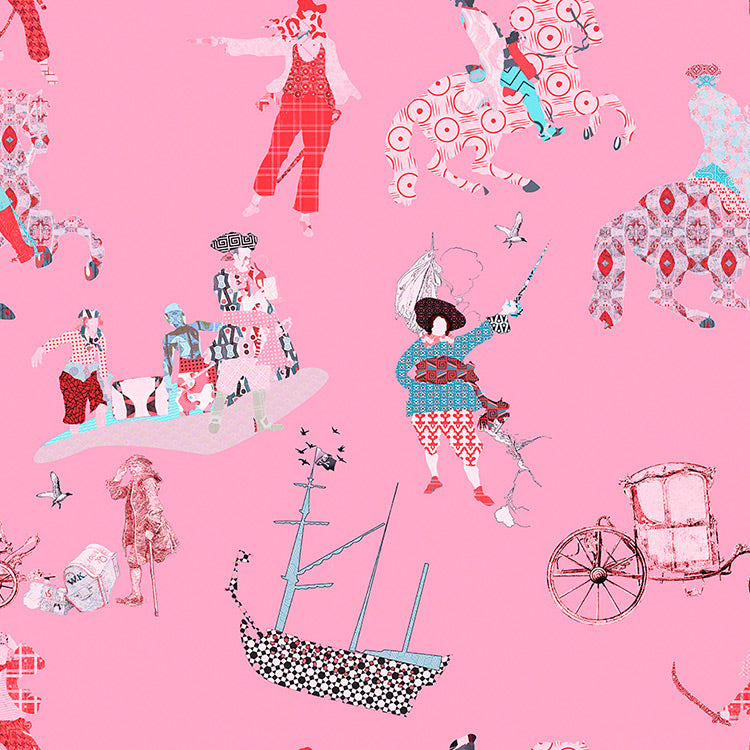 Blackpop Rascals / Rascals / pink | 輸入壁紙専門店 WALPA – WALPA.jp